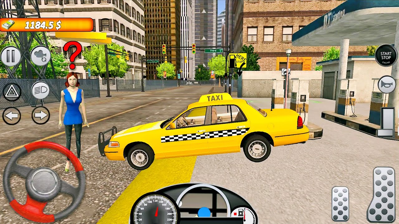 US Taxi Driver Simulator: Pick Up Passengers in a Big City - Android ...