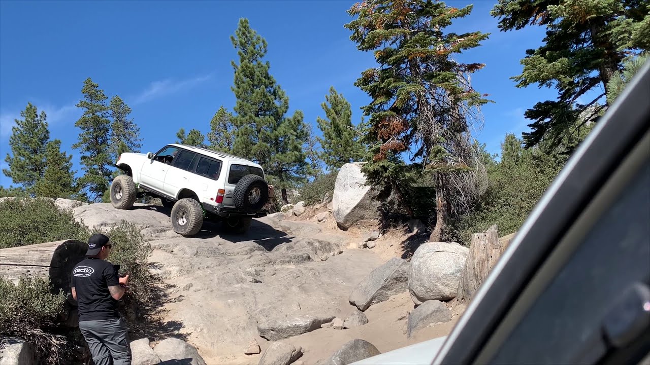 Rubicon Trail - Land Cruiser 80 And JL Wrangler - YouTube