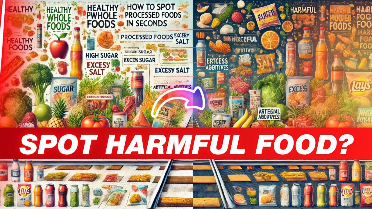 🕵️‍♂️ How to Spot Harmful Processed Foods in Seconds! | Health Tips You ...