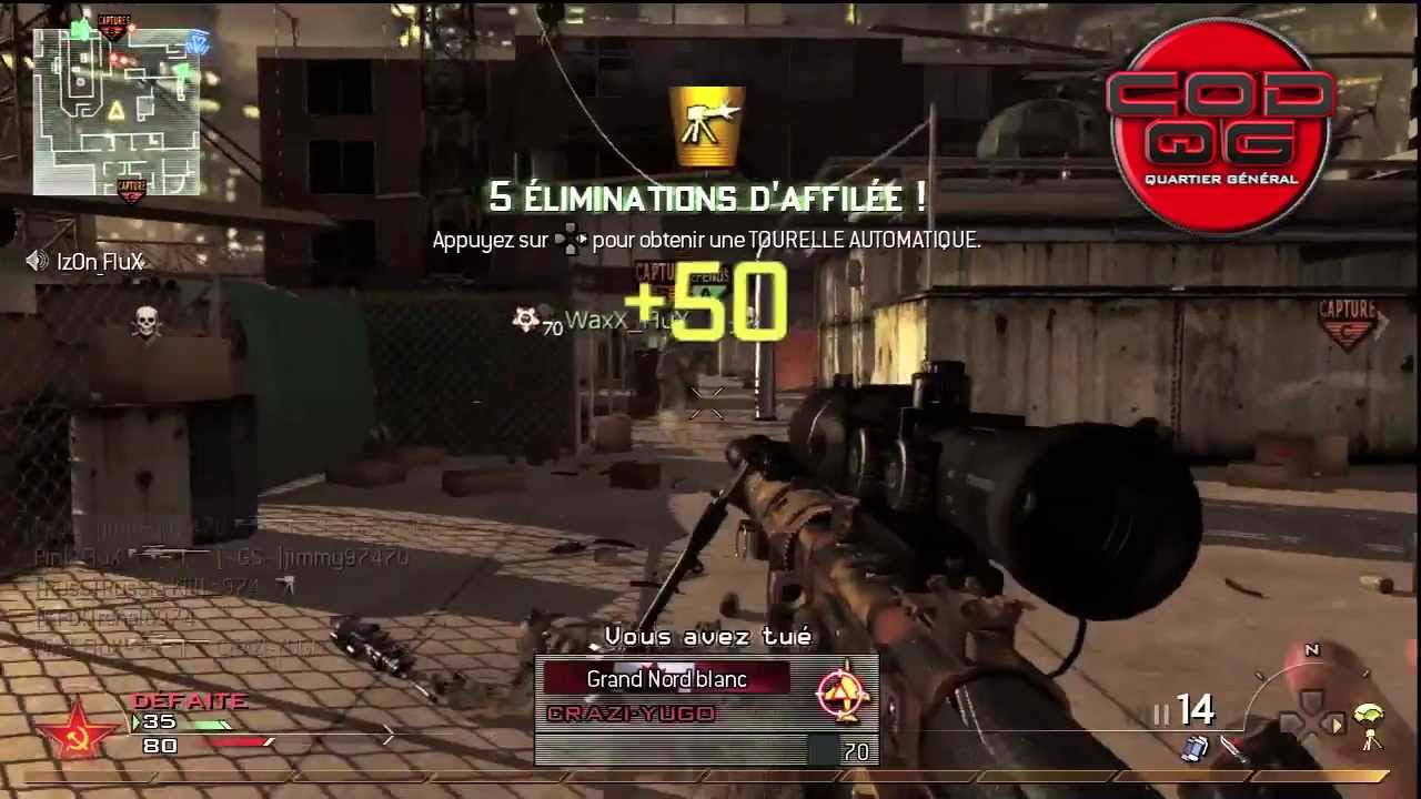 MW2 : No Scop , Throwing and Kill Feed - YouTube