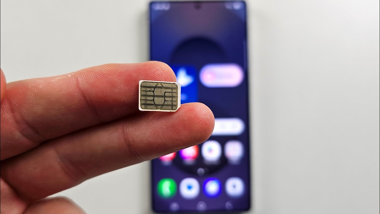 How To Insert SIM Card in Samsung Galaxy S25 Ultra [Dual SIM] - YouTube