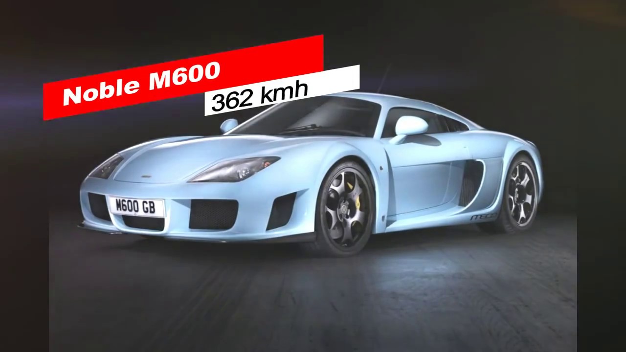 Top 10 World's Fastest Cars 2017 - YouTube