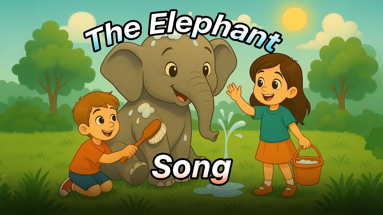 🐘🎵 The Elephant Song for Kids | Fun Animal Song with Music and Actions ...