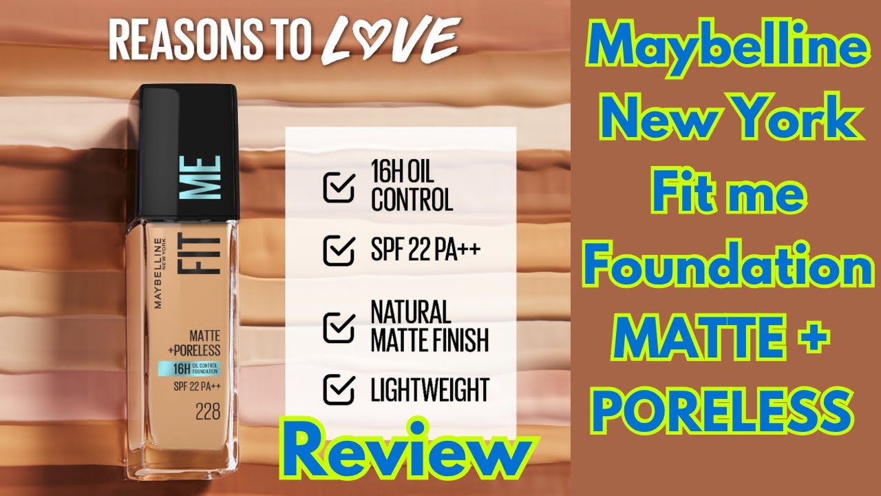 Fit Me Foundation 120 | Fit Me Foundation Shade 120 Review | Sakshi ...