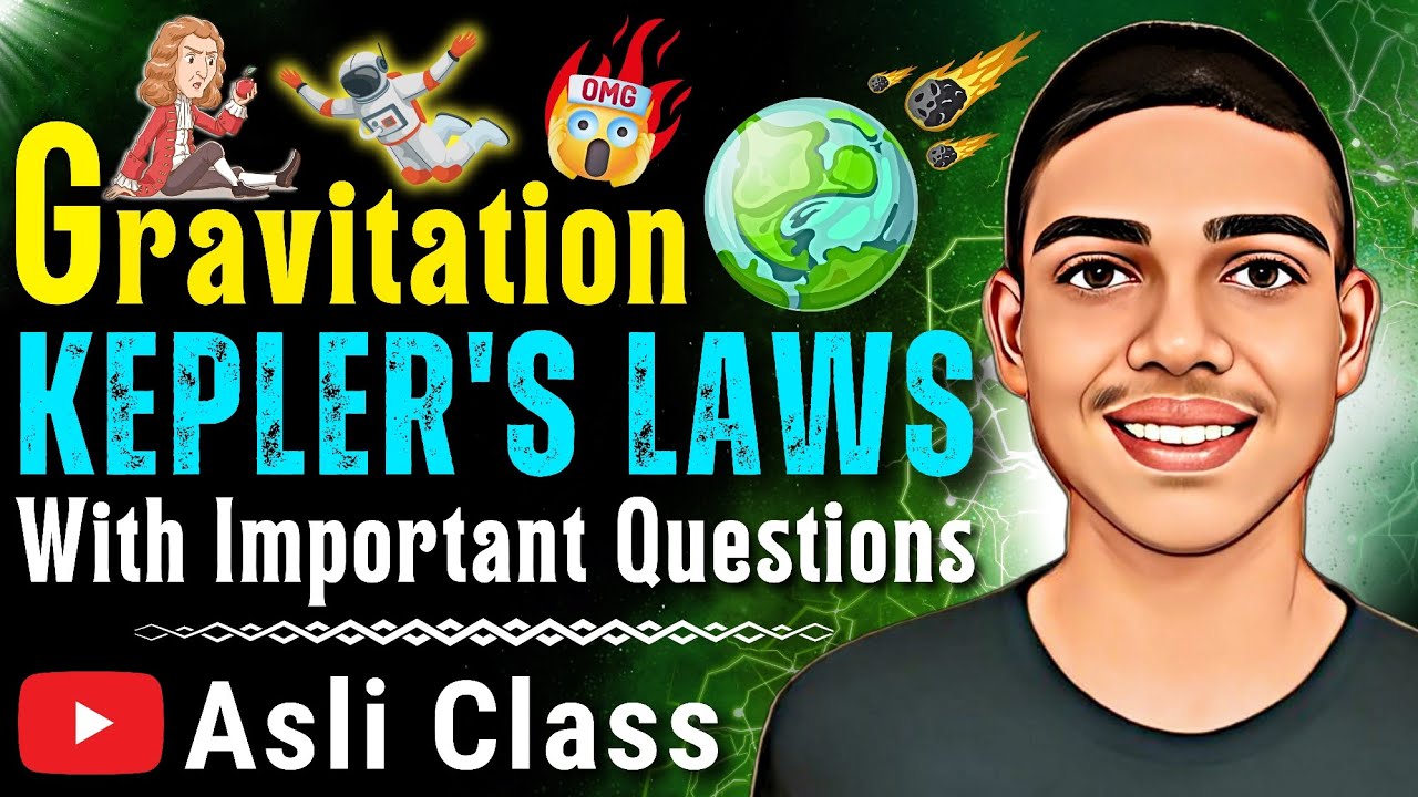 Gravitation Class 11 Kepler's Law Physics | Class 11 Physics Chapter 7 | NCERT | Physics | CBSE ...