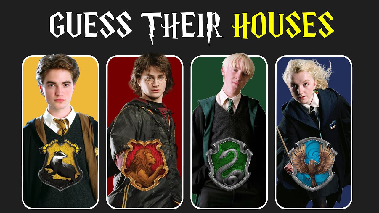 Match Harry Potter Characters to Their Hogwarts Houses! 🏰🦁🧙‍♂️ - YouTube