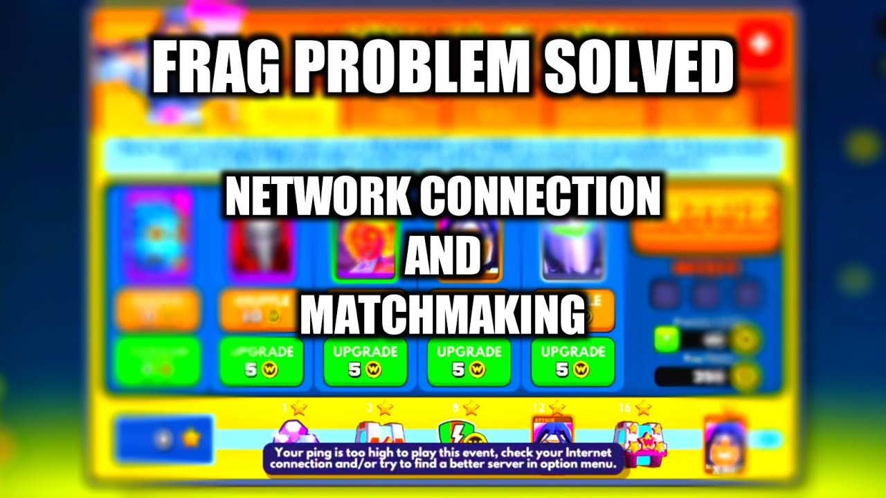 FRAG Pro Shooter Network & Matchmaking Problem Solved Tips & Tricks ...