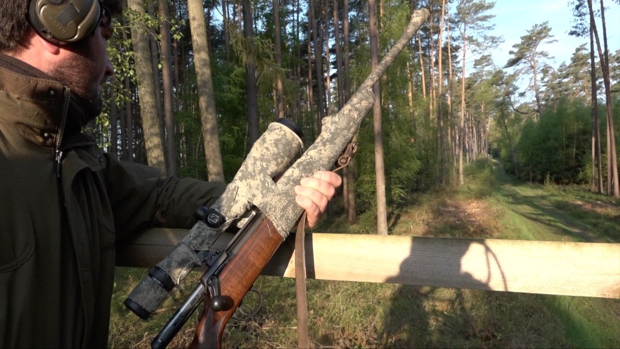The Shooting Show - German high seat hunt for buck and boar - YouTube