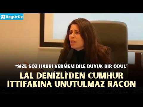 Lâl Denizli’nin Sabrı Taştı! 'Size Söz Hakkı Vermem Bile Ödül!'