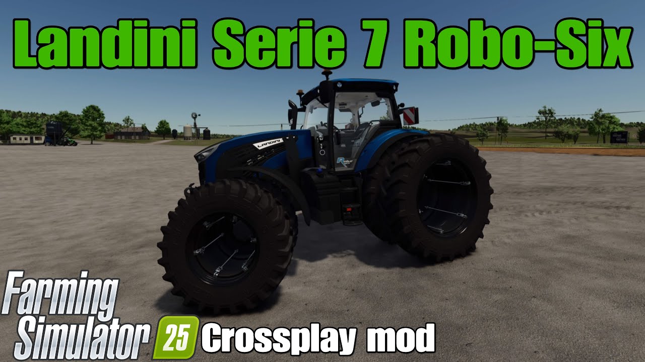 Landini Serie 7 Robo-Six / FS25 Crossplay mod - YouTube