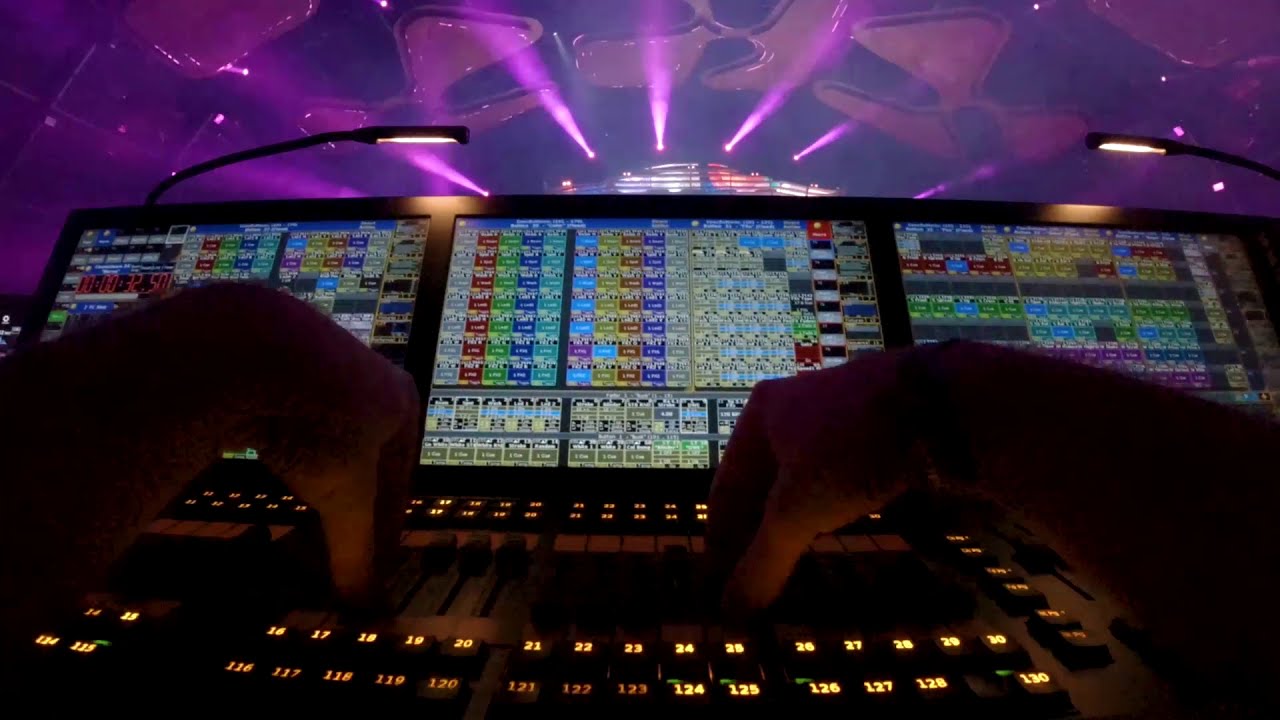 Lighting Operator for Nervo @ Laroc Club - YouTube