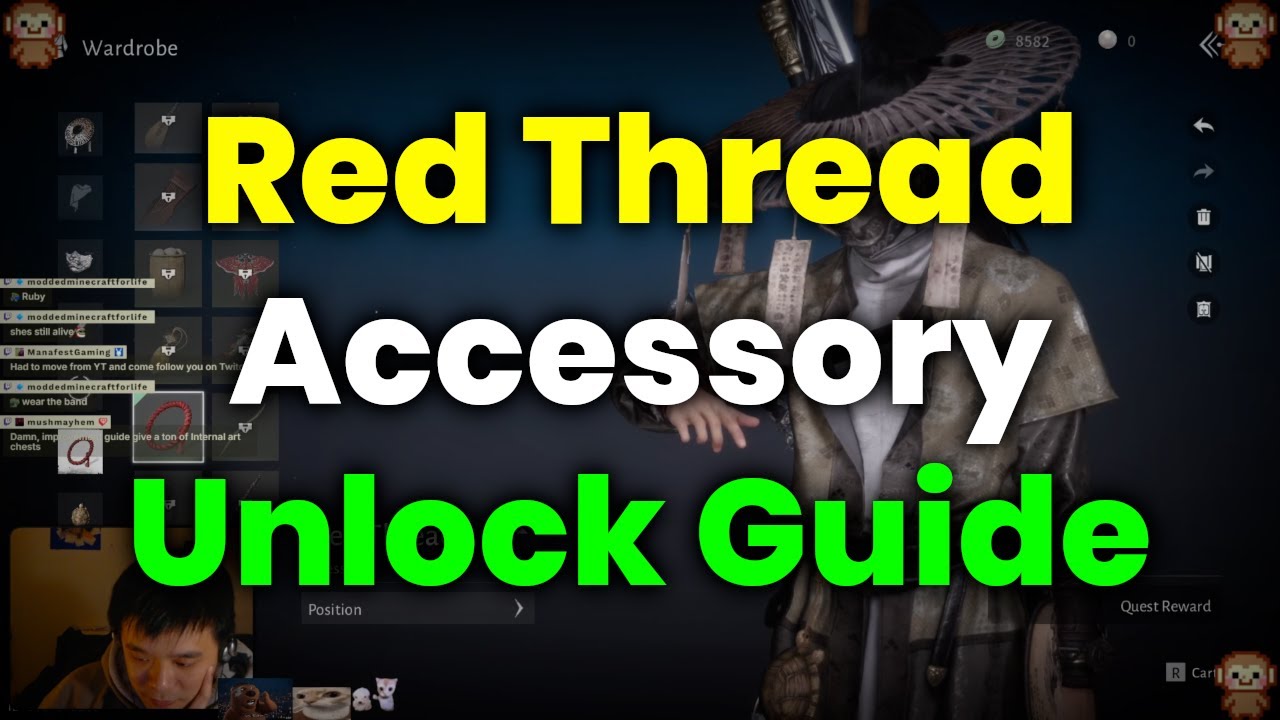How To Unlock Red Thread Accessory (Guide) - Where Winds Meet - YouTube