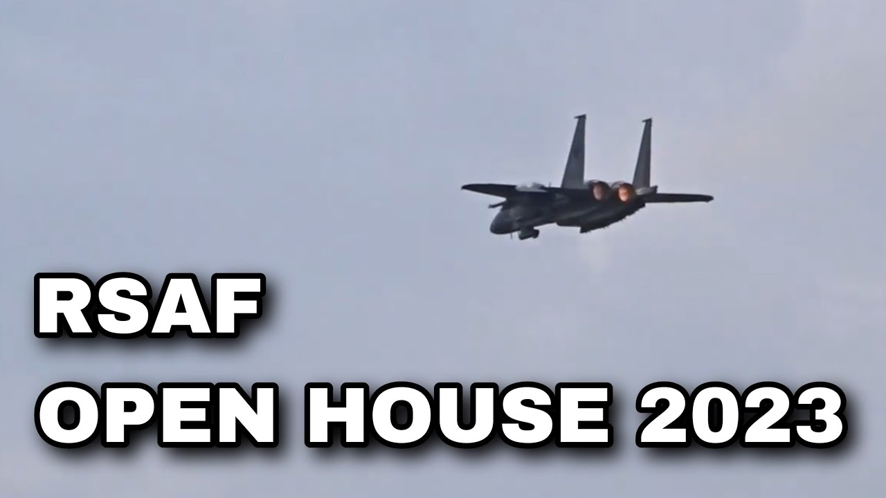 RSAF Open House 10 Sept 2023 - YouTube