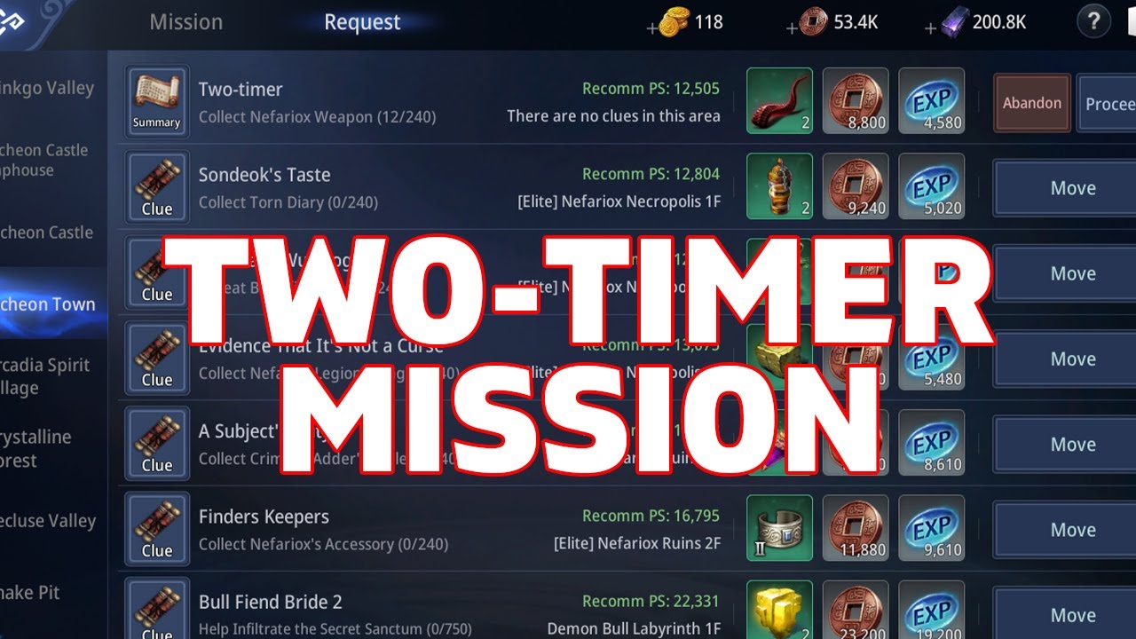 MIR4 QUEST TWO TIMER | Mir4 Philipines - YouTube