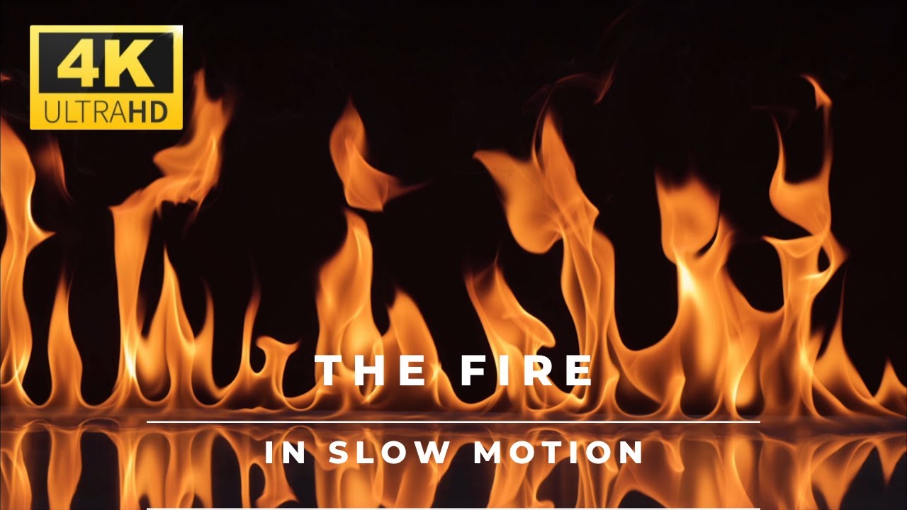 Perfect Fire in Slow Motion in 4K UHD Dolby Vision - YouTube