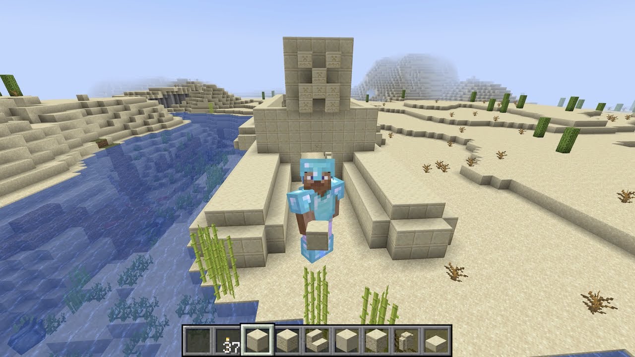 1 Building a Sphinx in Minecraft - YouTube