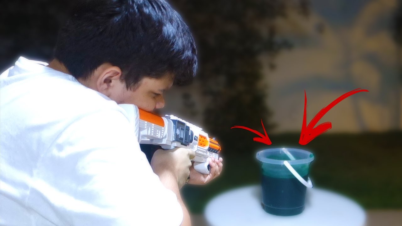 DESAFIO DA NERF COM SLIME ‹ JUAUM › - YouTube