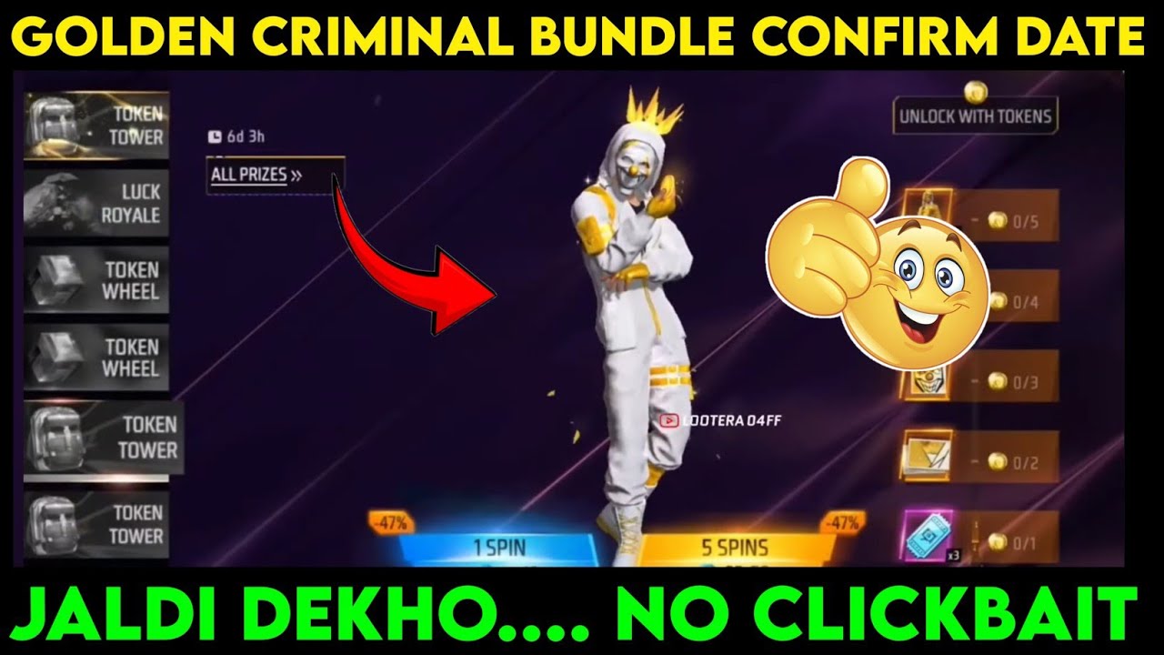 Golden Criminal Bundle Confirm Date | Golden Criminal Confirm Date ...