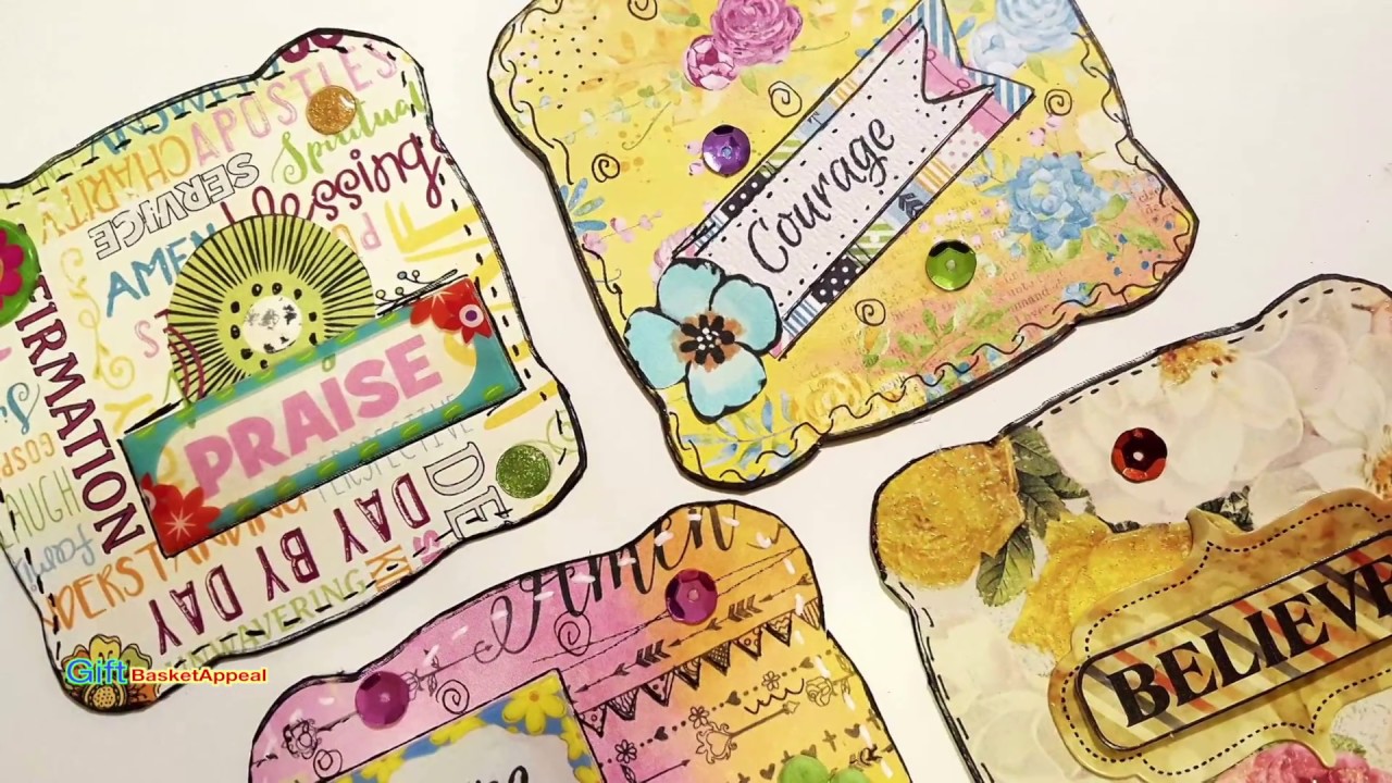 DIY EMBELLISHMENTS | PAPER CRAFTS | SCRAPS, STICKERS & STASH - YouTube