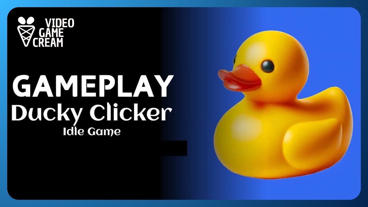 DUCKY CLICKER IDLE GAME GAMEPLAY | THE FIRST MINUTES | NO COMMENTARY ...