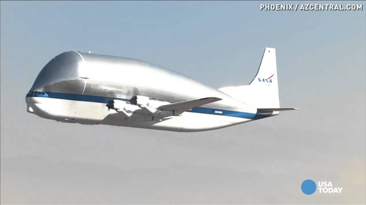 Flying fish? Watch NASA's Super Guppy soar - YouTube