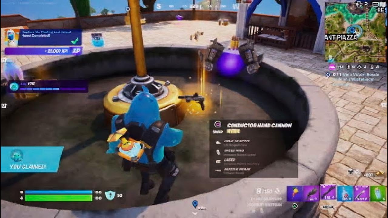 Capture Loot Island or a Storm Forecast Tower | Fortnite Chapter 5 ...
