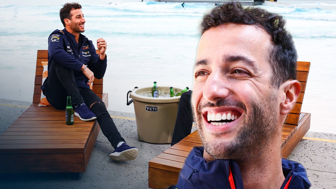 Daniel Ricciardo's FIRST DAY Back - YouTube