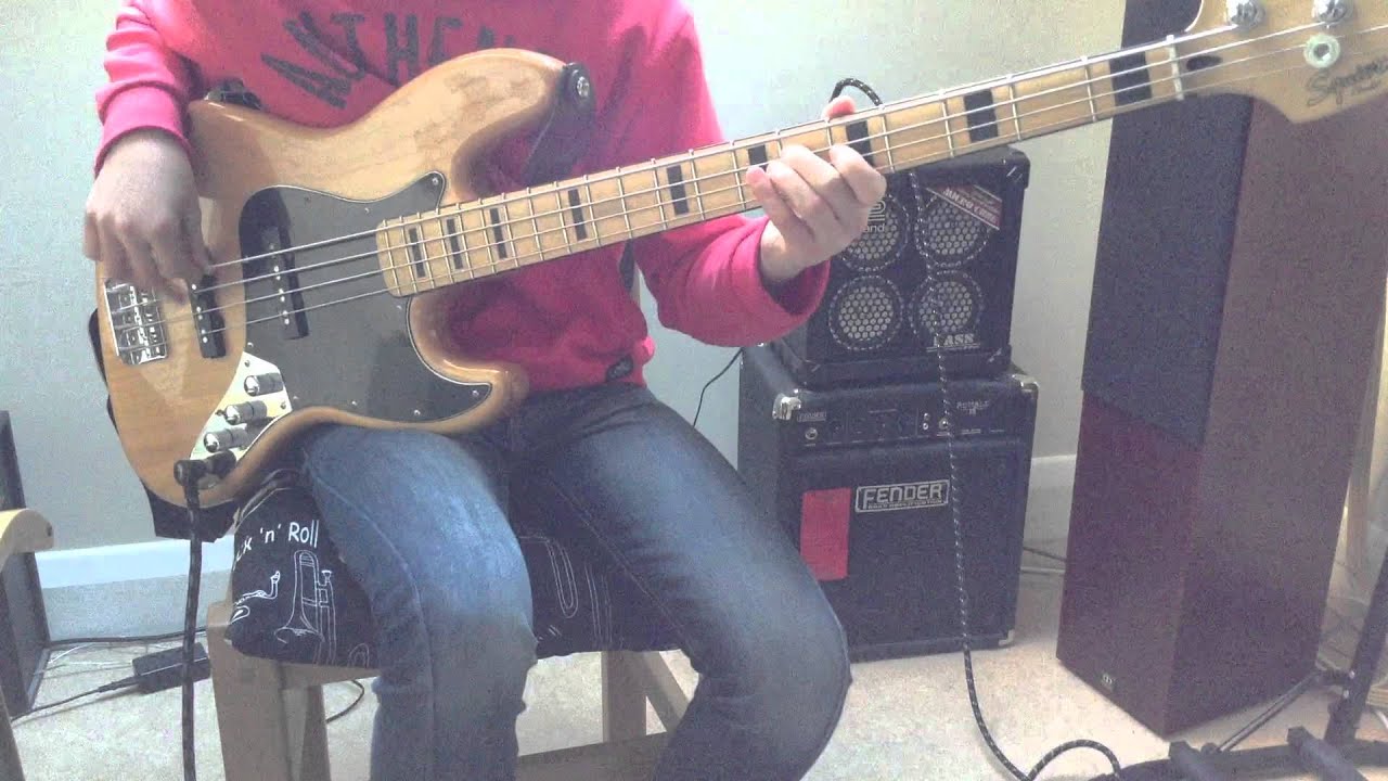 12 YEAR OLD BASS PLAYER - Funky Slap Bass - YouTube