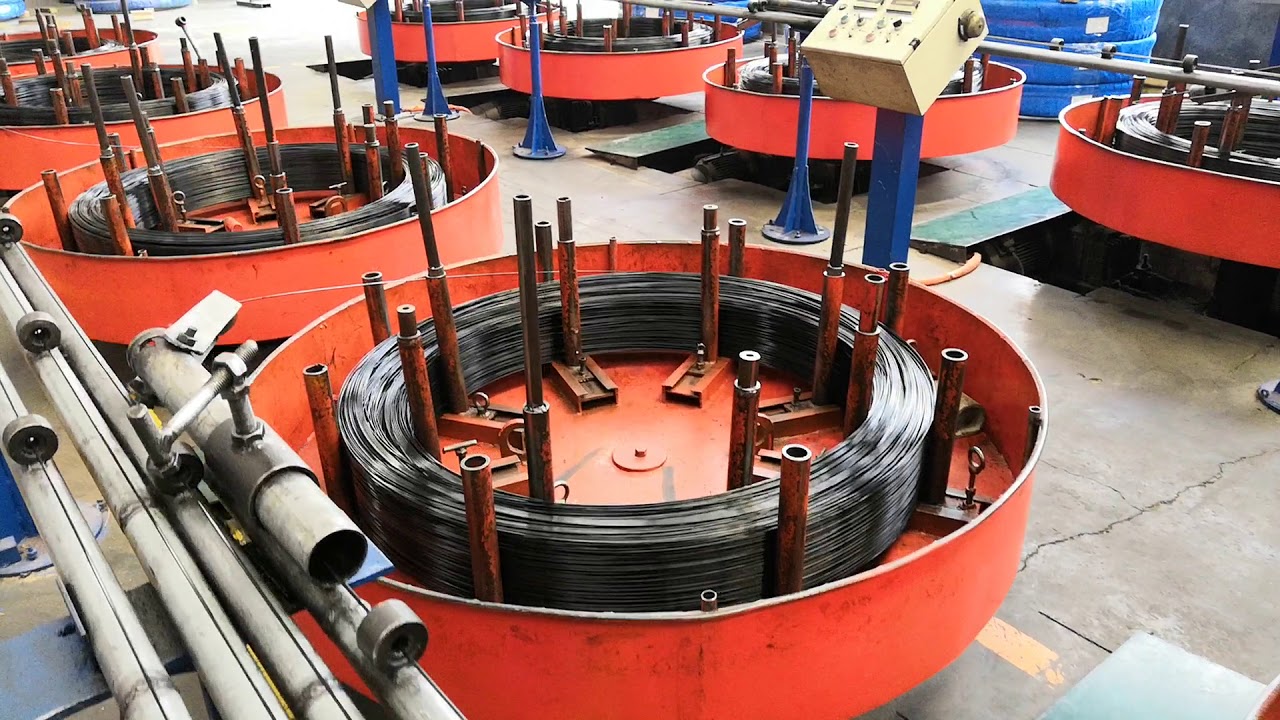 Oil tempered Spring Steel Wire - YouTube