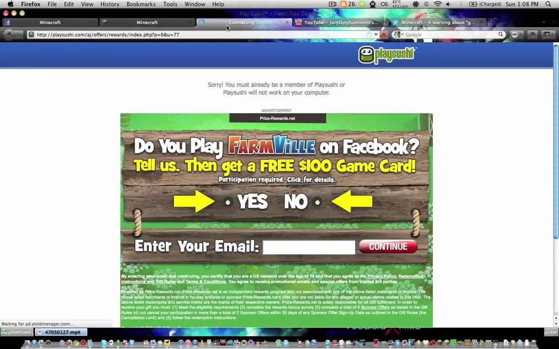 Minecraft: Free Minecraft Scams - YouTube