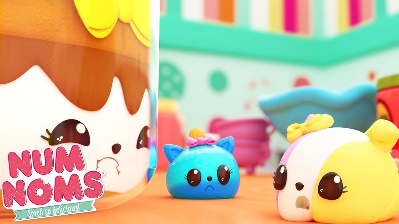 Num Noms | Bella Bubblegum's Tricky Jar Solution | Num Noms Snackables ...