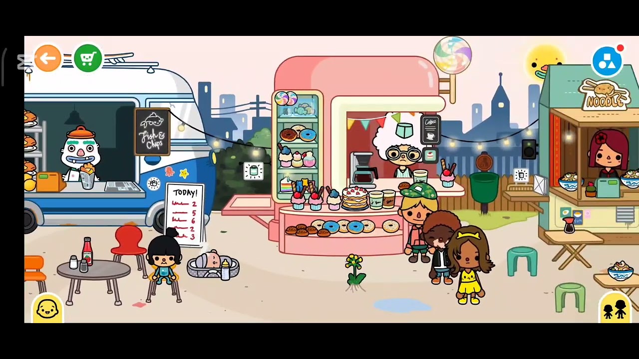 Food Carts At The Fair.| New Story.| Toca Boca Life.| - YouTube