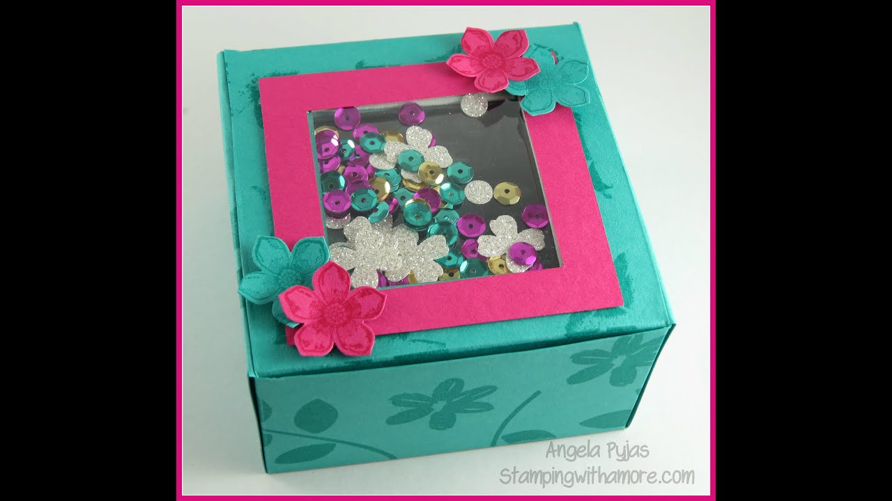 Shaker Window Box Treat Box - YouTube