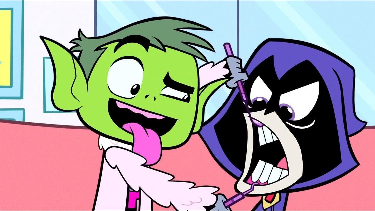 Teen Titans Go! - The Dignity of Teeth - YouTube