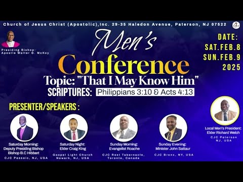 Men's Conference 2025: Sunday Night - YouTube