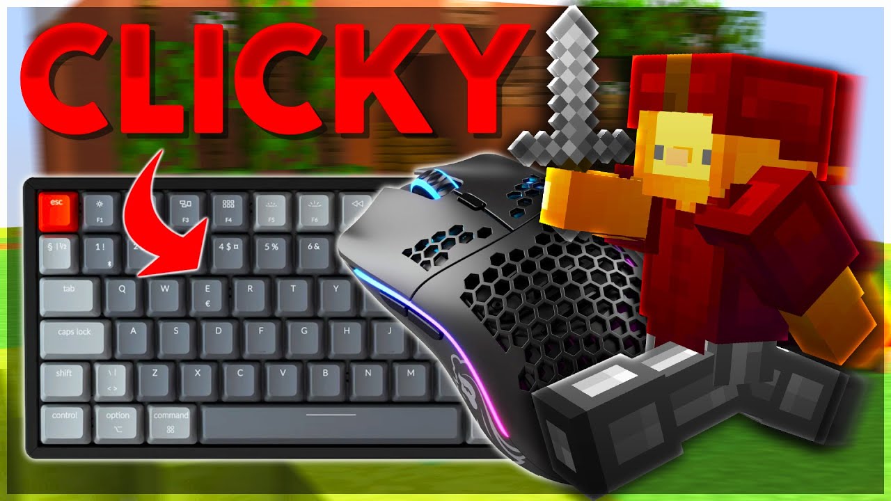 *CLICKY* Bedwars KBM SOUNDS | ASMR (Cherry MX Blue) - YouTube