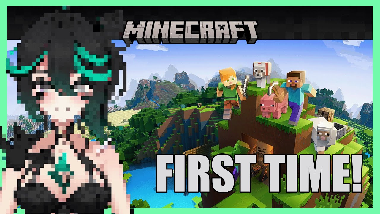 [MINECRAFT] FIRST TIME PLAYER! - YouTube