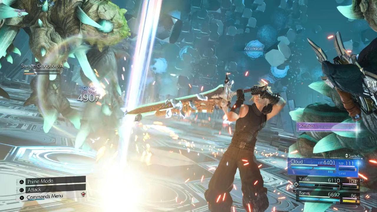 Final Fantasy 7 Rebirth, Gongaga Battle Intel: Distant Tremors - YouTube
