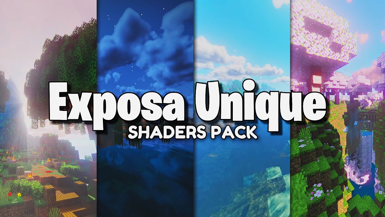 The Minecraft Shaders No One Talks About! - Exposa Unique Shaders - YouTube