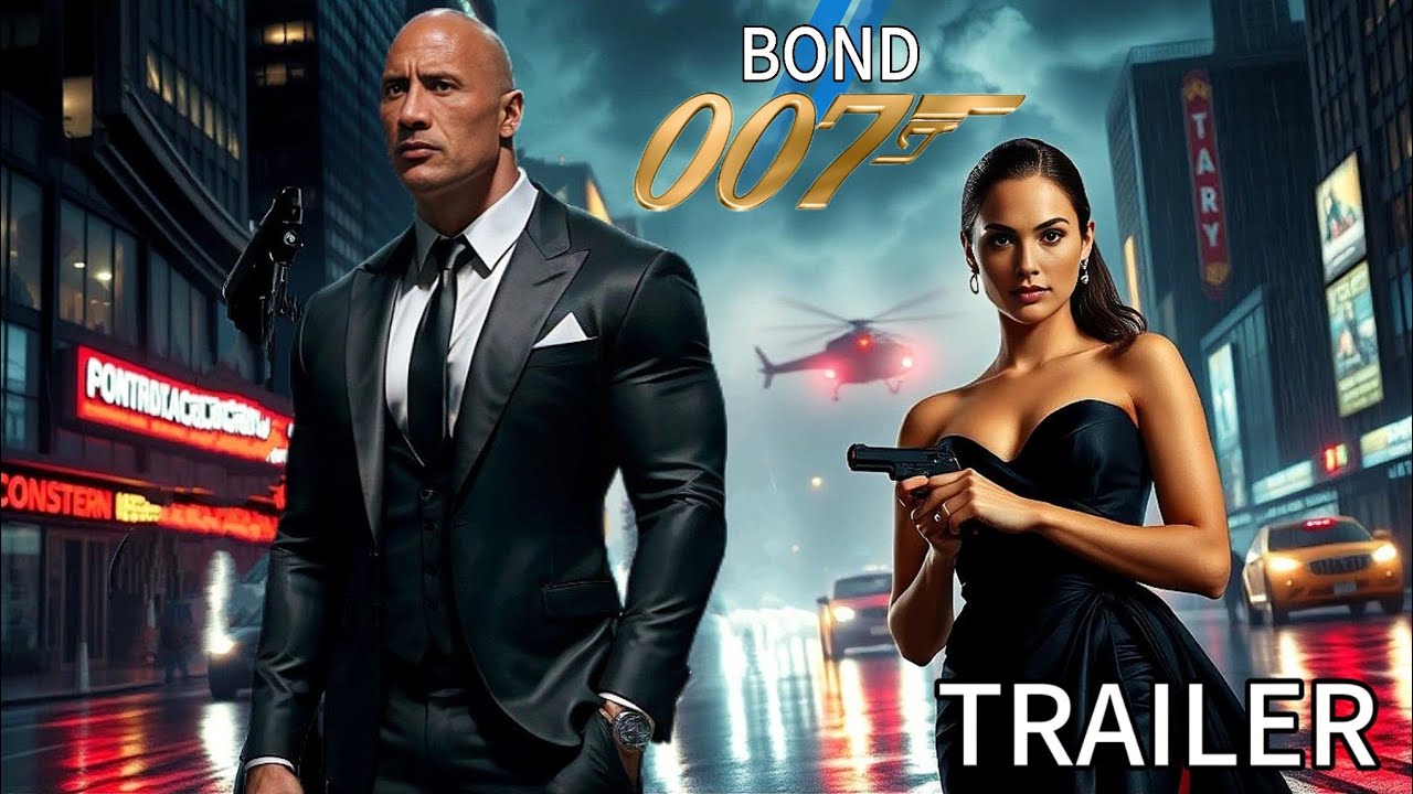 Bond 26 (2025) - First Trailer | Dwayne Johnson, Gal Gadot | Concept ...