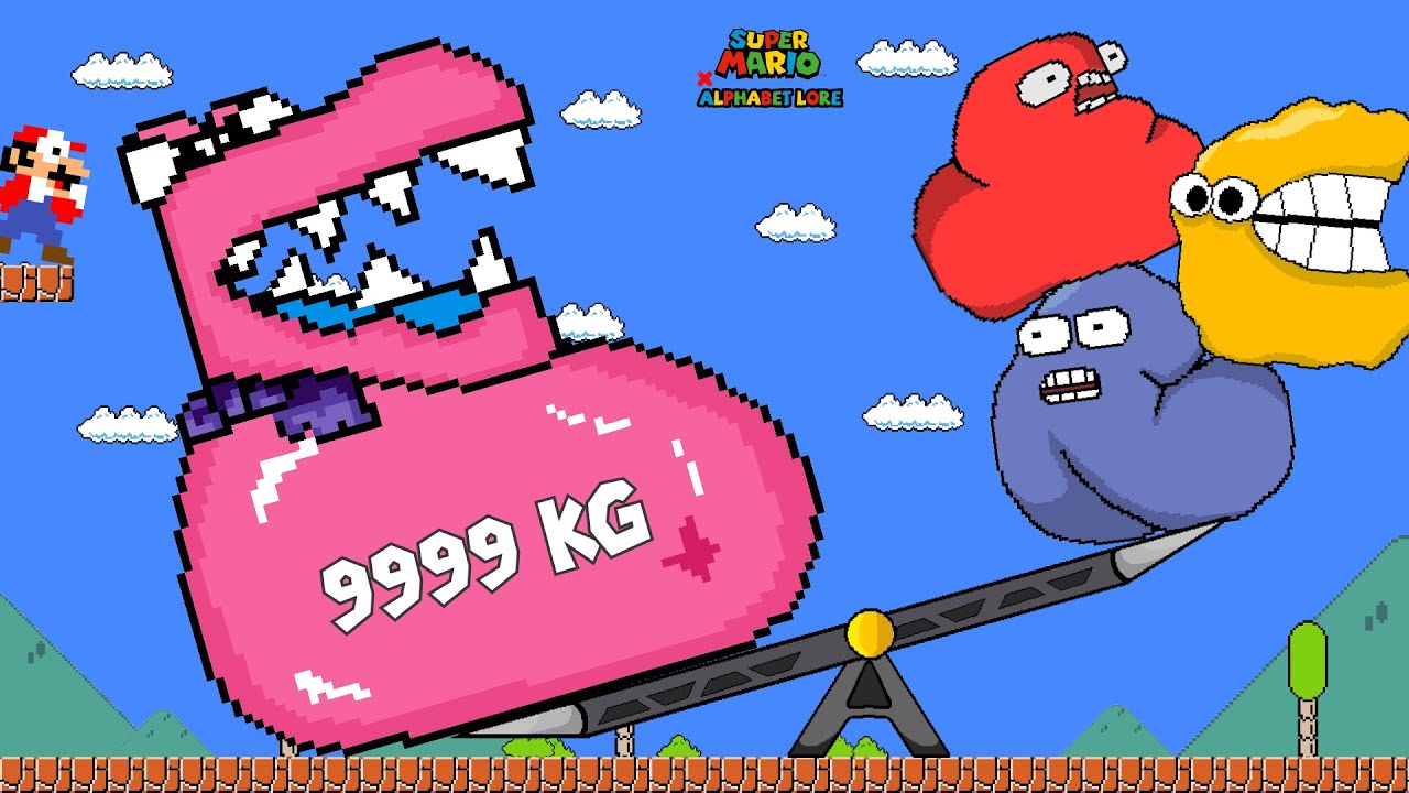Alphabet Lore (A - Z...) But It’s Fat Transform - Alphabet Lore 9999KG ...