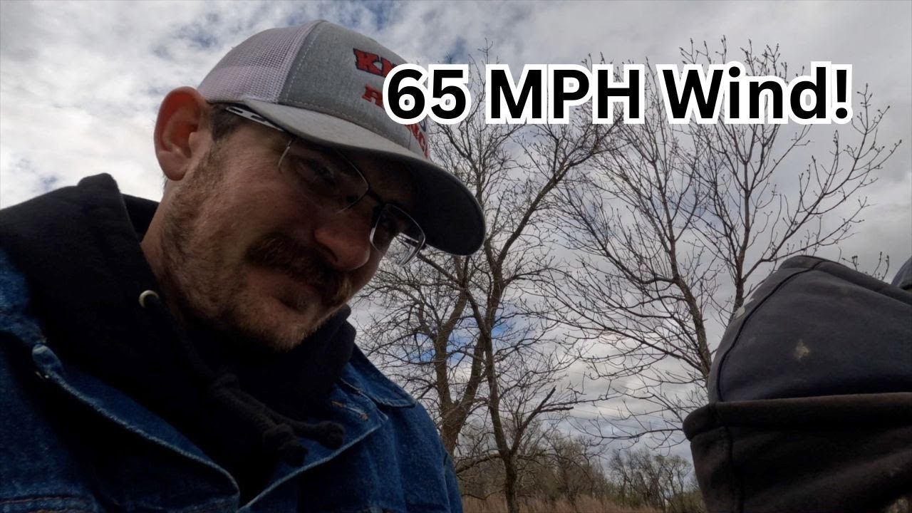 Dealing With 65 MPH WIND! - YouTube