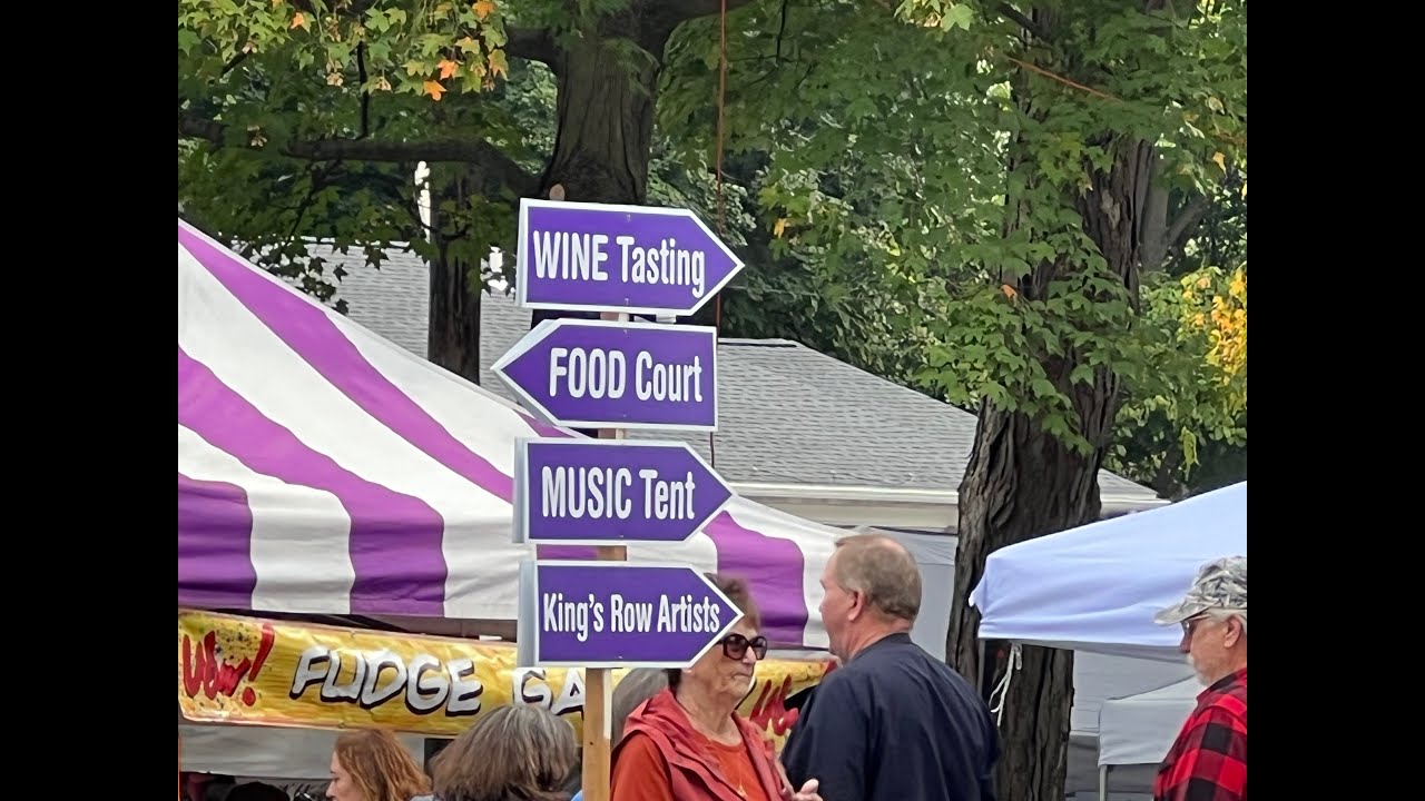 NAPLES GRAPE FESTIVAL 2023, Finger Lakes, NY - YouTube