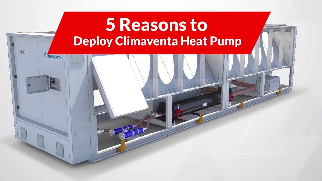 5 Reasons to Deploy Climaveneta Heat Pump - YouTube