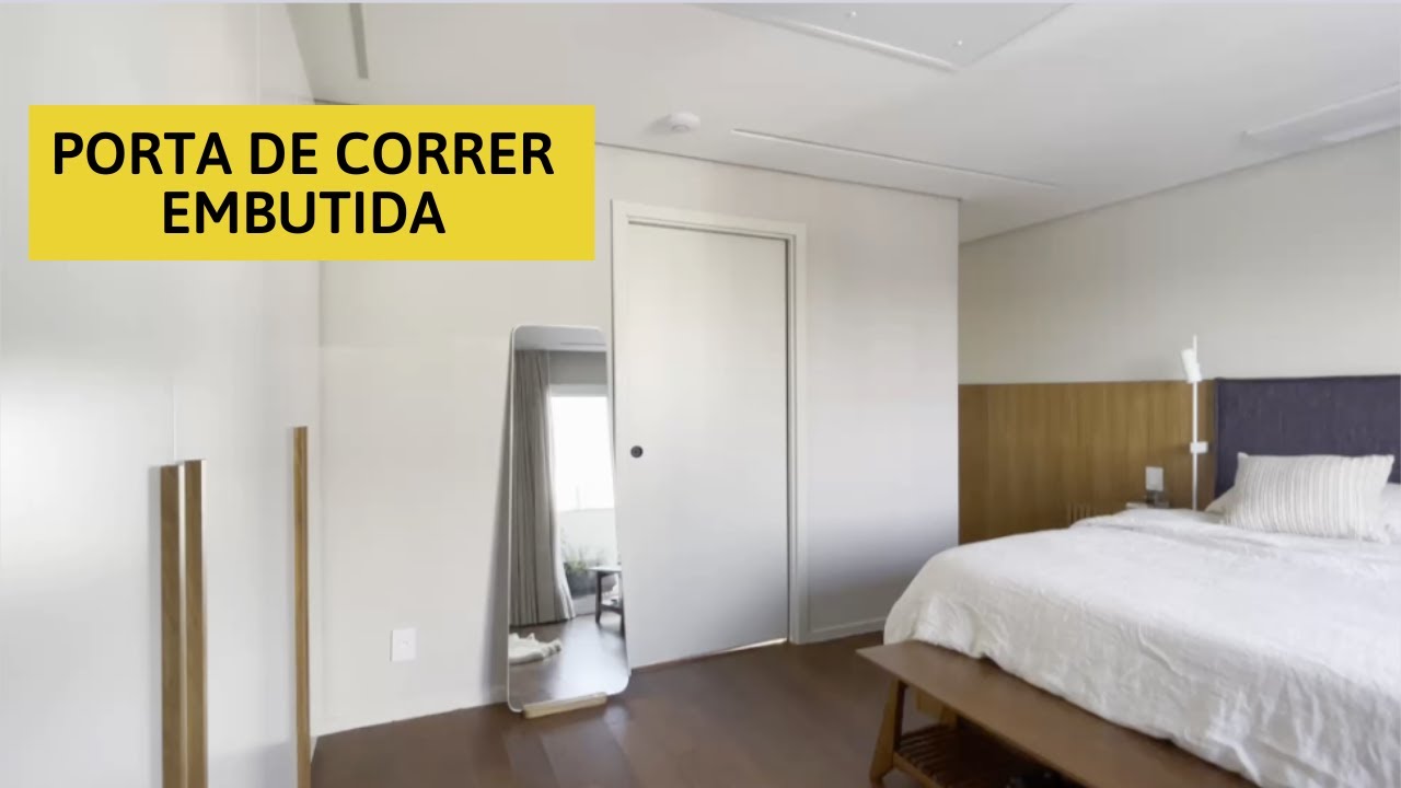 Porta de Correr Embutida - Tudo que Você Precisa Saber - YouTube