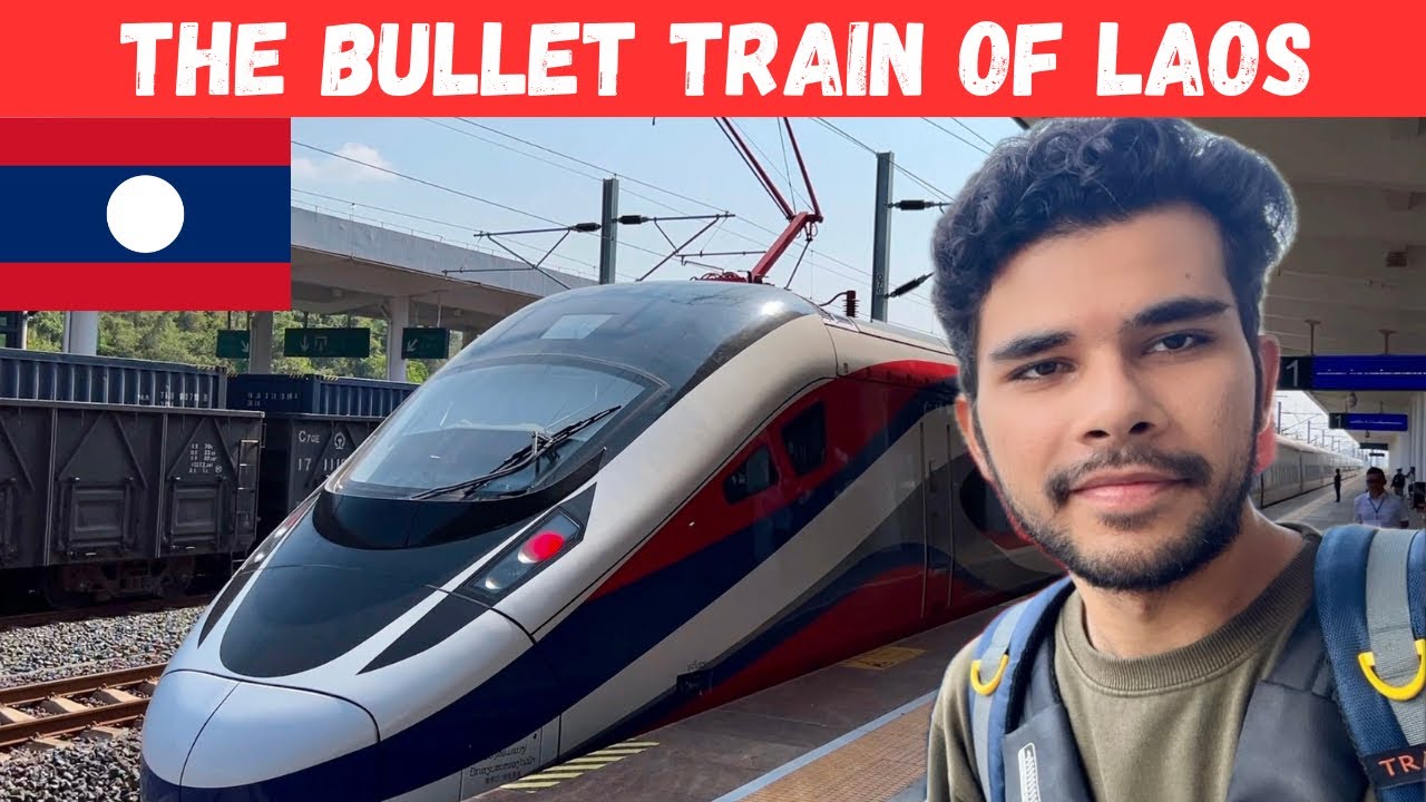 LAOS Bullet Train | High Speed Train Laos - YouTube