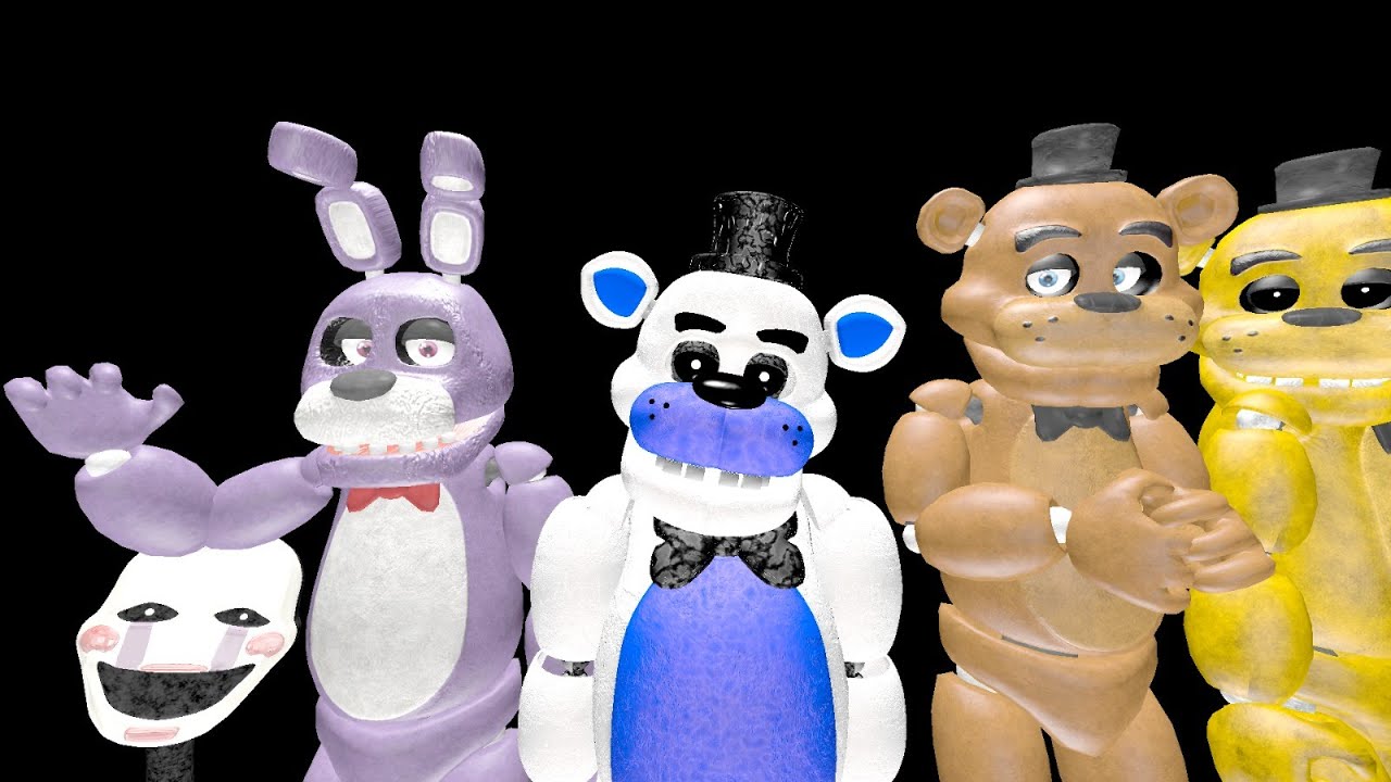 [SFM\FNaF] Splinks Model test - YouTube