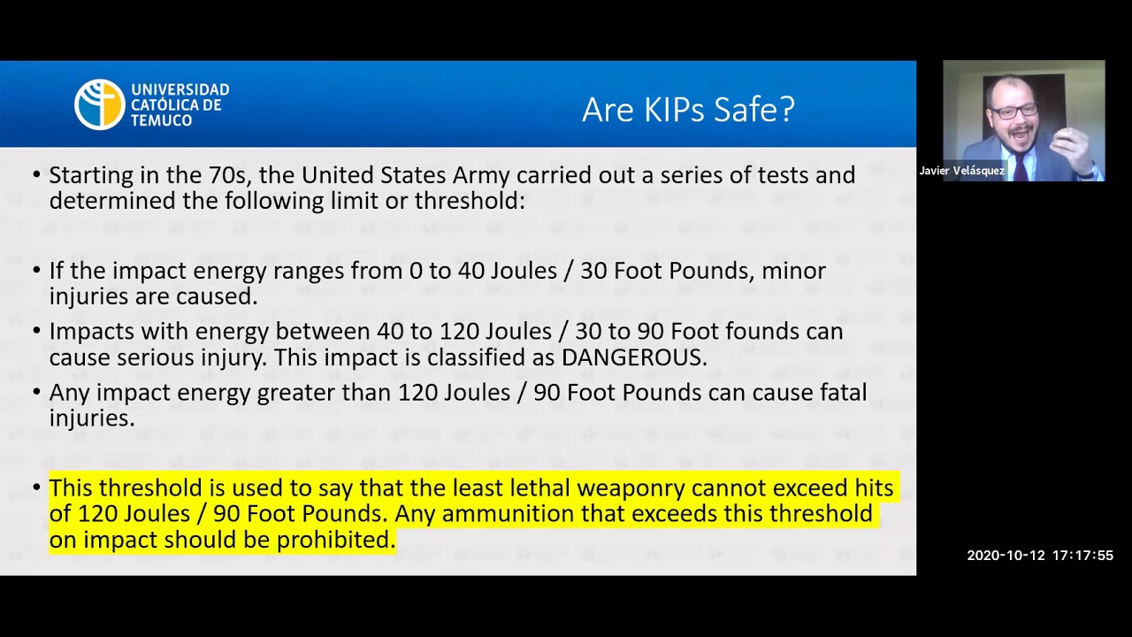 'Right to maim? The use (and misuse) of kinetic impact projectiles in ...
