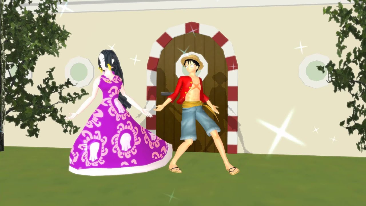 MMD Killer Lady Remix {Luffy and Hancock} [ANIME] - YouTube