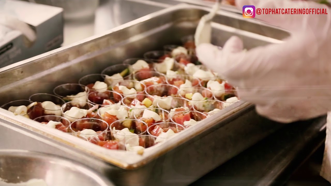 In the kitchen with chef Delano | Top Hat Catering - YouTube